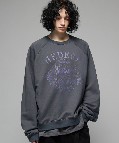 헤더헬렌(HEDER HELEN) Marigold d/grey sweat shirts - 사이즈 & 후기 | 무신사