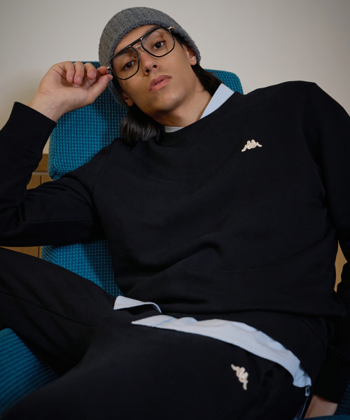 카파(KAPPA) [SET] 맨즈 후드집업 맨투맨셋업 블랙 - 사이즈 & 후기 | 무신사