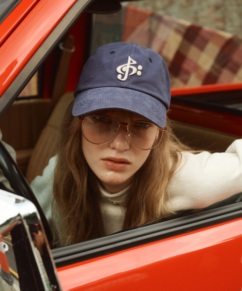 2113 스튜디오(2113 STUDIO) 음표 로고 볼캡 네이비 - 사이즈 & 후기 | 무신사