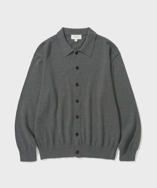 셔터(SHIRTER) COTTON CASHMERE CARDIGAN (M/GREY) - 사이즈 & 후기 | 무신사