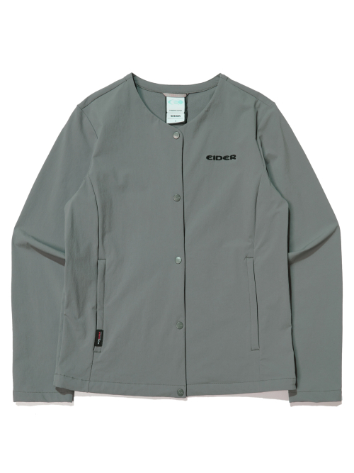 아이더(EIDER) MOUNT 365 (마운트 365) 여성 코듀라 가디건 자켓_GREEN GREY DWU24150JQ ...