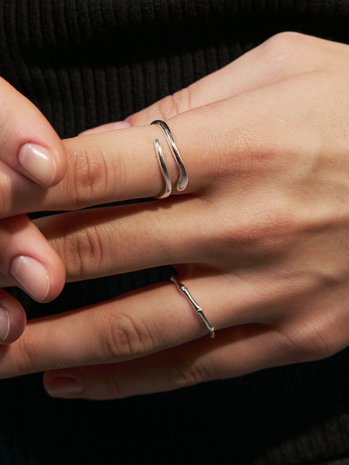 MUSINSA | HEI [sv925] overlap ring