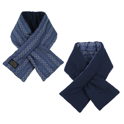 MUSINSA | BONRROW Reversible Muffler_SASHIKO