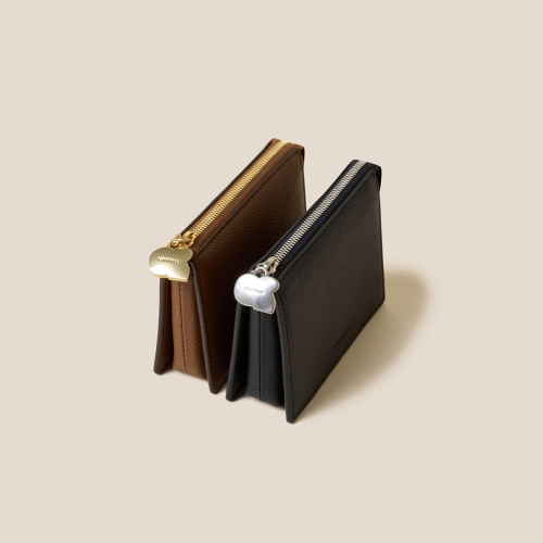 쿠론(COURONNE) Douce Card Wallet (Black)_RCWGX24645BKX - 사이즈 & 후기 | 무신사