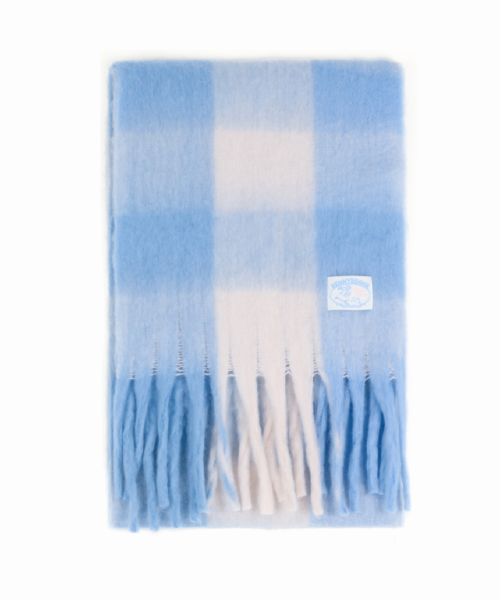 MUSINSA公式 | RENNYRENNIE FAIRY COTTON CHECK MUFFLER [COZY BLUE] - FAIRY ...