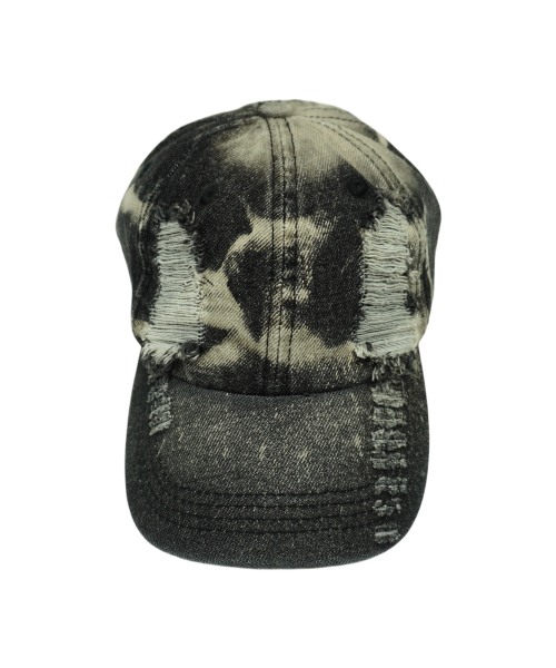 MUSINSA | BORN SLIPPY Addicted Damage Venom Ball Cap (Black)