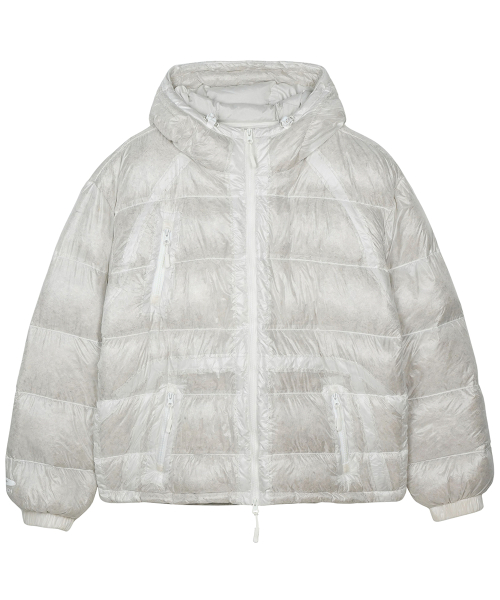 MUSINSA | FDR Alpine X-Ray D.D Shell Ultra Light Down Padding Cream