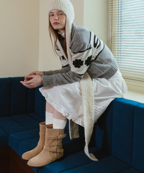 MUSINSA公式 | MACMOC Hayden 4Color Long/Middle 2type Two Strap Casual Mood Boots 2.5Cm