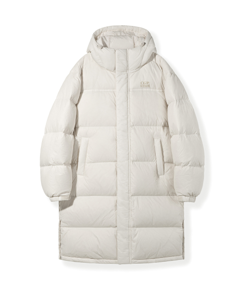 MUSINSA | Codegraphy [24 Year Renewal VER.] RDS Essential Duck Down Long Padding_Cream
