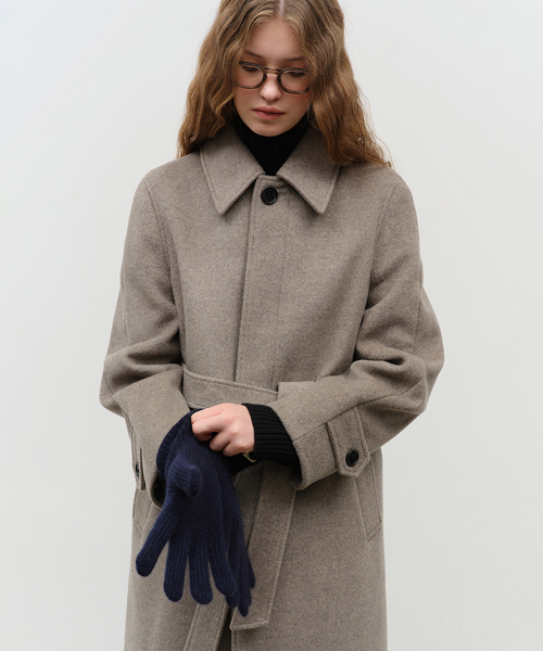 MUSINSA | DUNST FOR WOMEN WHOLEGARMENT KNIT GLOVES MELANGE NAVY_UDGL4F101B2