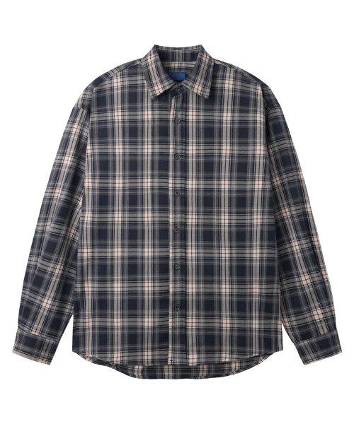 MUSINSA | ALVINCLO [DE LUXE] Unisex Semi Overfit Long Sleeve Check ...
