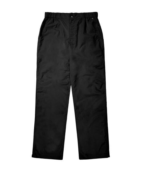 MUSINSA | LOCKHEED MARTIN KNEE TUCK REGULAR PANTS (BLACK)