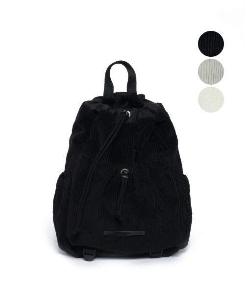 MUSINSA | RAWROW Corduroy String Mini Backpack 212 [3color]