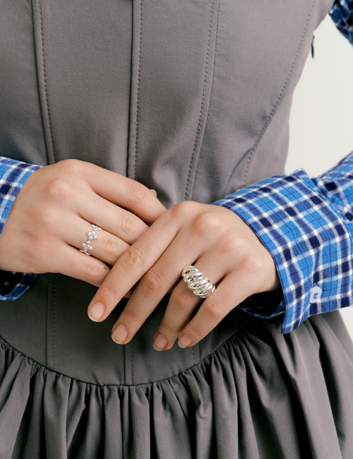 마티아스(MATIAS) Twisty Ring (Silver) - 후기 | 무신사