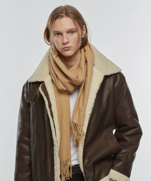 MUSINSA | VTWO Our Basic Muffler_Beige