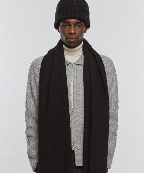 MUSINSA公式 | VTWO Our Basic Muffler_Black