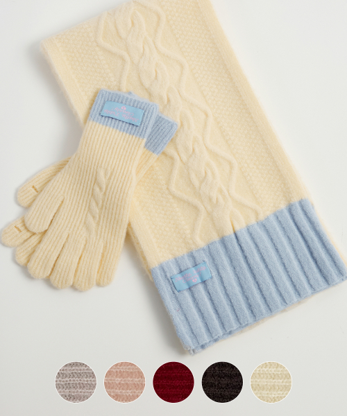 비터셀즈(BITTERCELLS) C.G 글로브 머플러 세트-5 Colors - 사이즈 & 후기 | 무신사