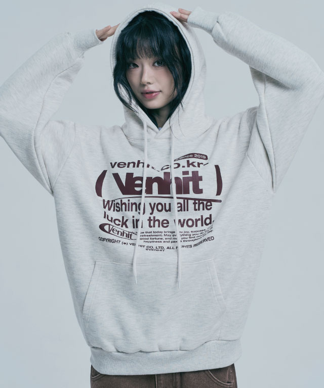 VENHIT Wishful 帽T（燕麥） (Creatrip)