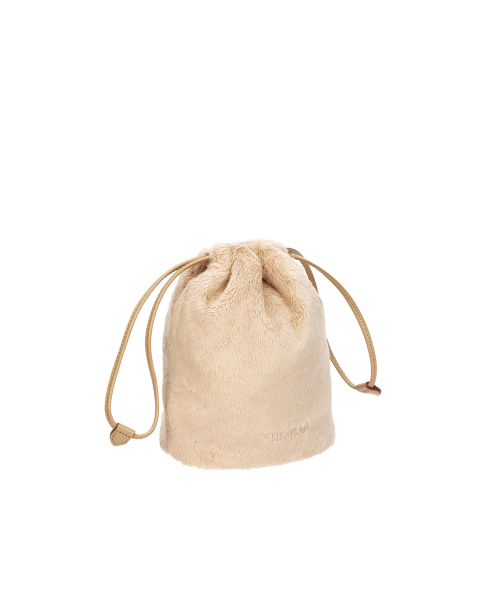 MUSINSA | VUNQUE Perfec Drawstring Fur Pouch (Perfect Drawstring Fur ...