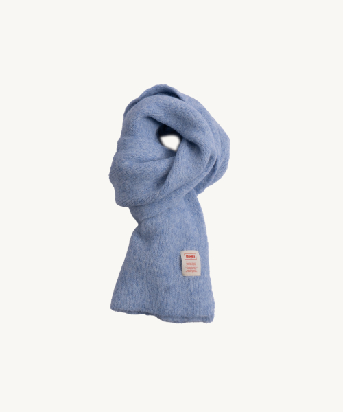 MUSINSA公式 | ROGIN Soft Knit Muffler Sky Blue