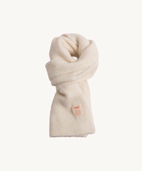 MUSINSA公式 | ROGIN Soft Knit Muffler Ivory