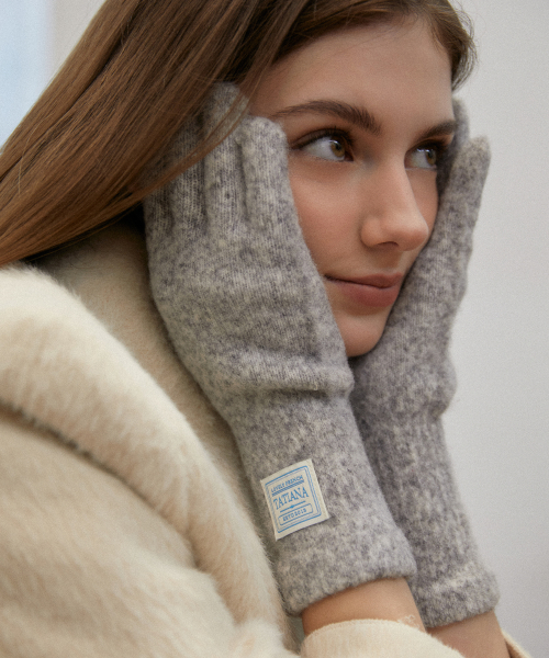 MUSINSA | TATIANA Meringue Wool Blended Finger Hole Gloves GV8119 4 Colors