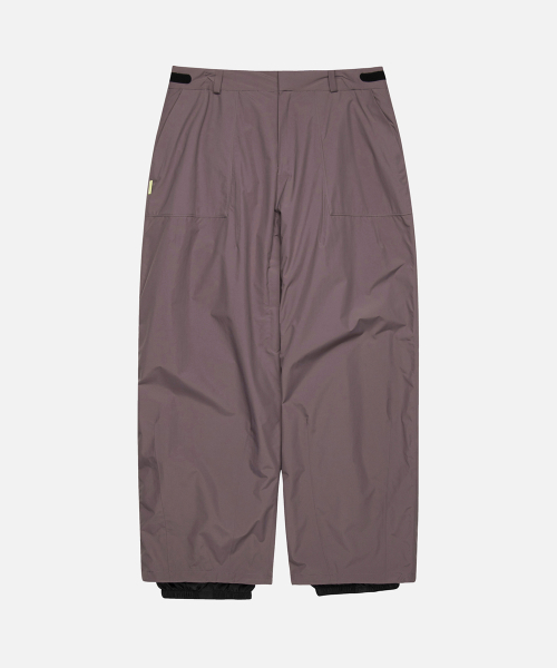 MUSINSA | HELLOW 24 Trace 2L Pants Eggplant