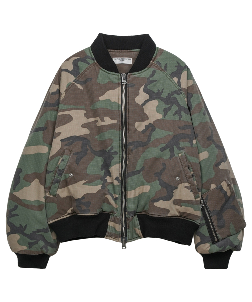 구보(GUVO) Washed Bomber, camo - 사이즈 & 후기 | 무신사