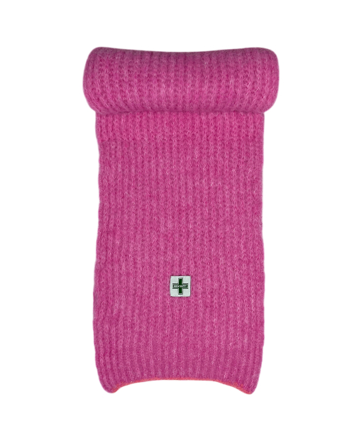 MUSINSA | BORN SLIPPY Soft Wool Square Muffler (Pink)