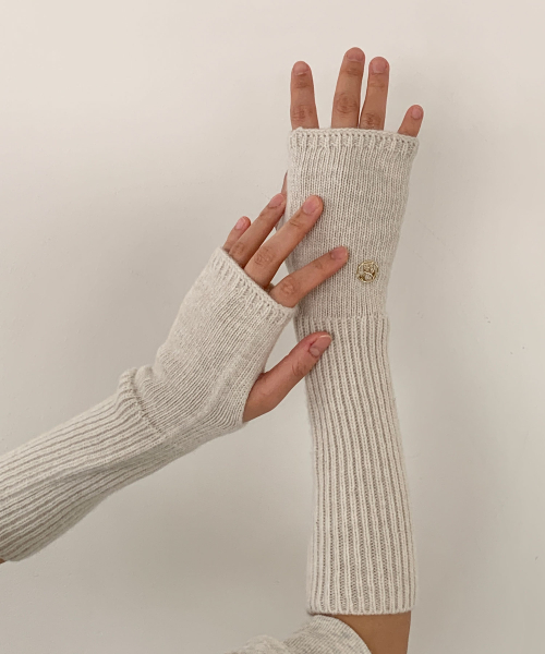 MUSINSA | 38COMEONCOMMON Cashmere hand warmer (Melange Cream)