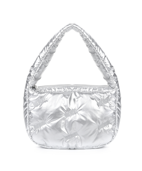 닉앤니콜(NICK&NICOLE) NICOLE HOBO PADDING BAG_SILVER - 사이즈 & 후기 | 무신사
