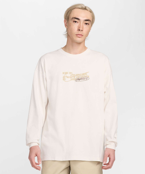 나이키(NIKE) 스포츠웨어 프리미엄 긴소매 티셔츠 M - 팬텀 / HV4754-030 - 사이즈 & 후기 | 무신사