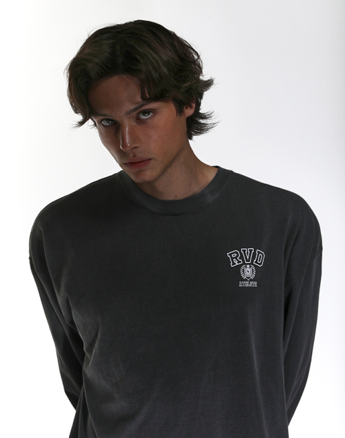 MUSINSA | RVD (American Casual Campaign) RVD Pigment Overfit Crewneck ...