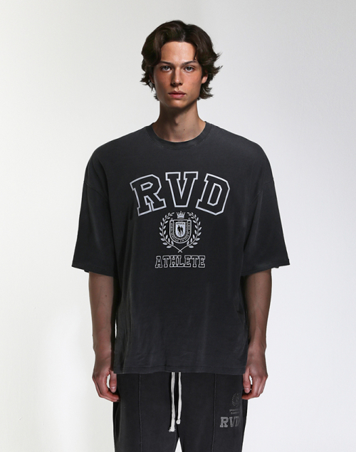 MUSINSA | RVD (American Casual Campaign) Pigment Overfit Short Sleeve T ...