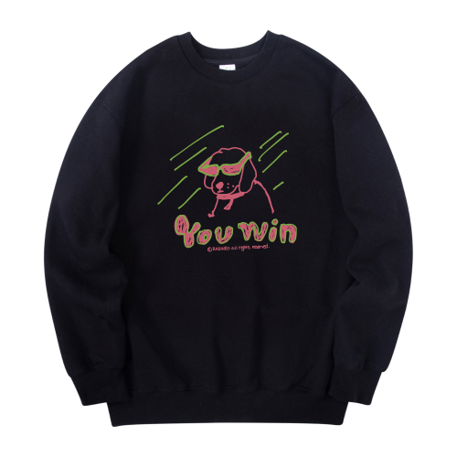 MUSINSA | RADINEO You Win Man to Man Black