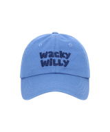 WACKY WILLY Wackywilly Typo 棒球帽（藍色） (Creatrip)