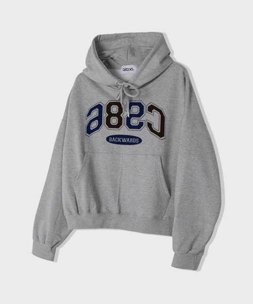 MUSINSA | CHICKS Backwards Hoodie Melange