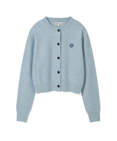 MUSINSA公式 | WACKY WILLY Women's Lily Wappen Round Neck Long Sleeve ...