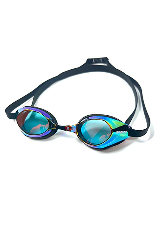 MUSINSA | LEMANGO CURVED INFINITY Mirror Swimming Goggles (Prism Red)(3002)