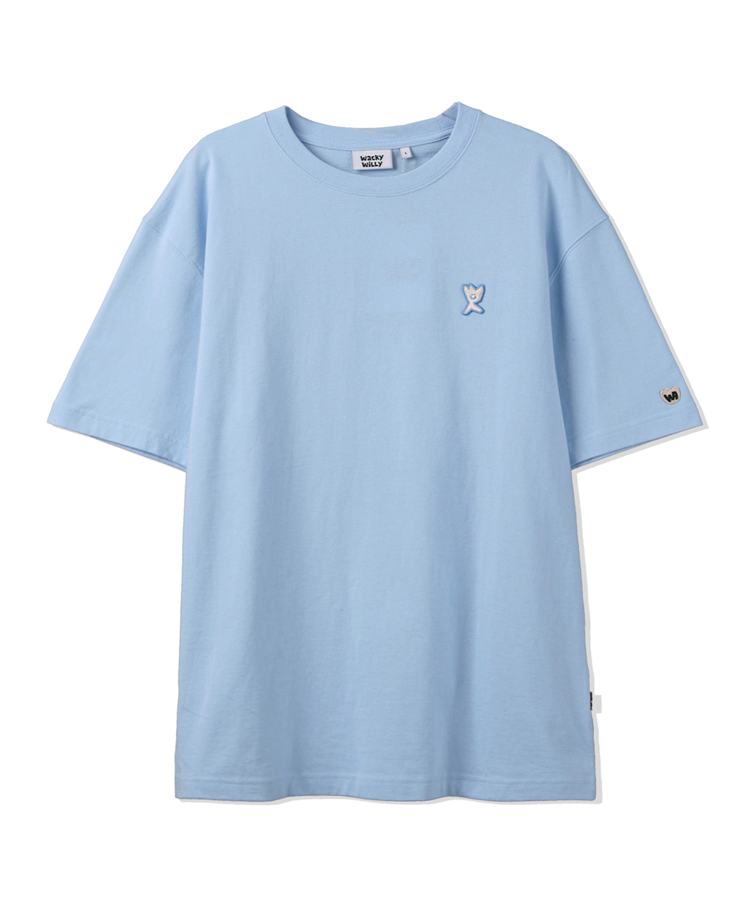 WACKY WILLY 簽名 Kiki 武器 短袖 T 恤 藍色 (Creatrip)
