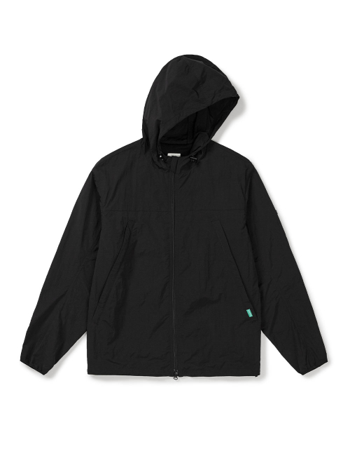 MUSINSA | MMLG [Mmlg] AUTHENTIC NYLON JACKET (BLACK)