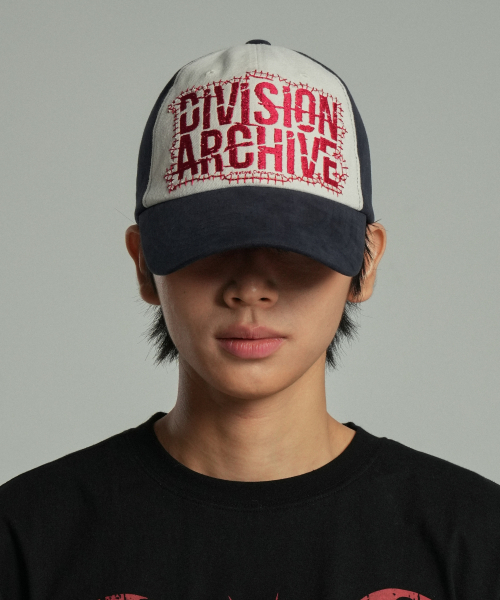 MUSINSA | IDWS Division Archive Maxi Cap Navy/Ivory