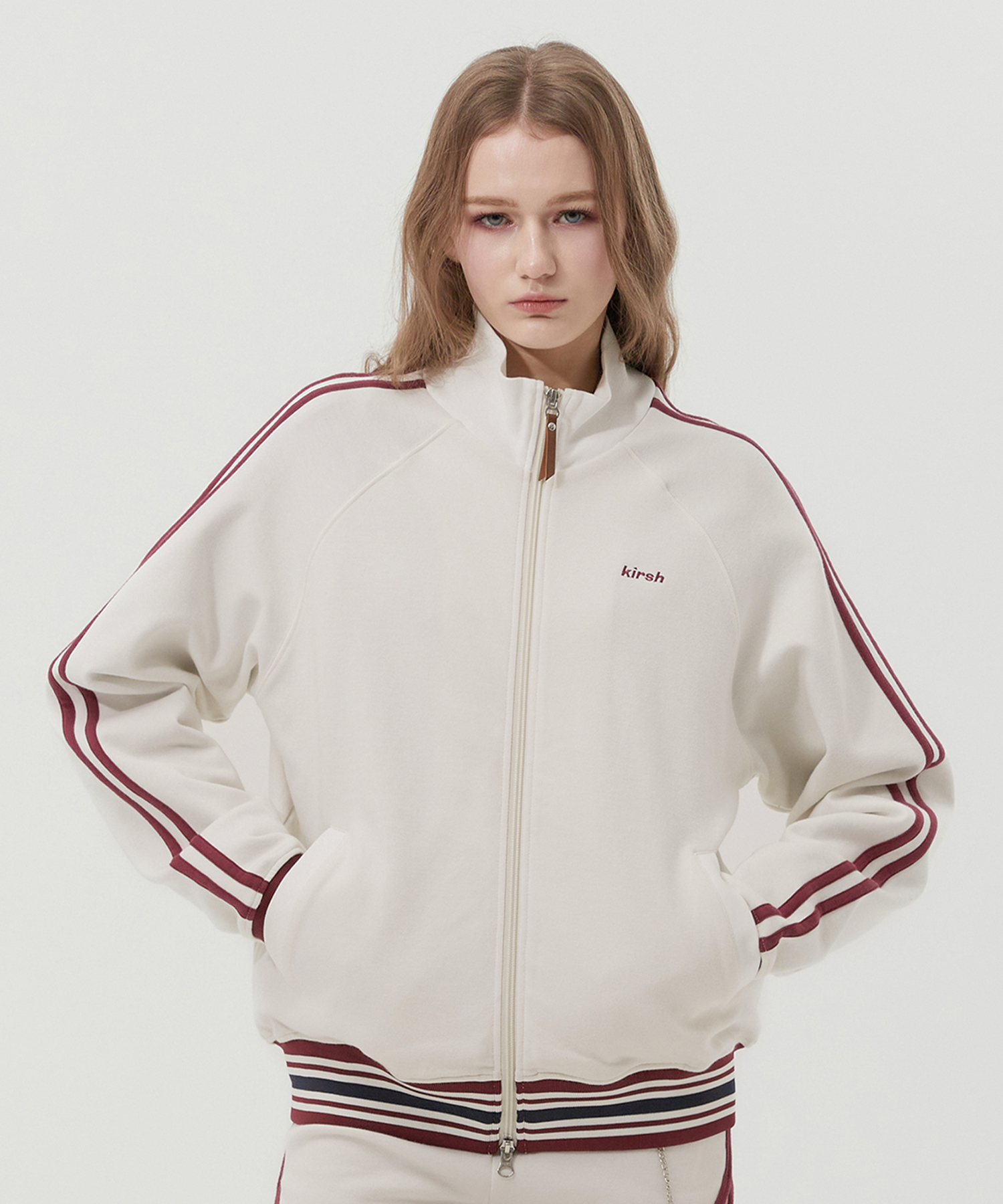 Kirsh 搖滾運動外套 (象牙白) (Creatrip)