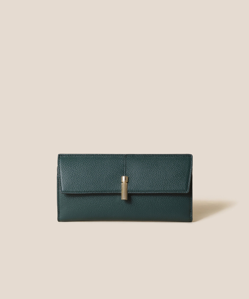 쿠론(COURONNE) Flanner Long Wallet_RCWDX25141GRD - 사이즈 & 후기 | 무신사