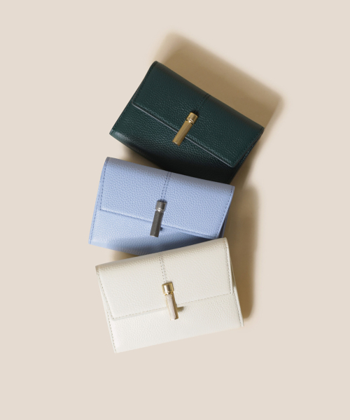 쿠론(COURONNE) Flanner Card Wallet_RCWGX25143BUL - 사이즈 & 후기 | 무신사