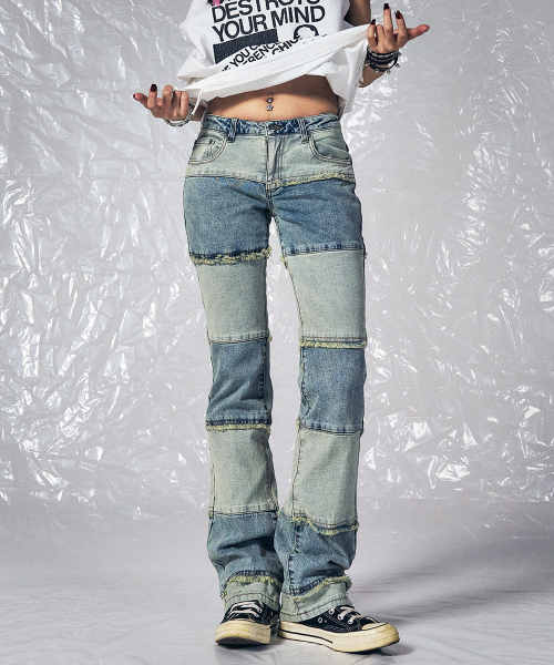 MUSINSA公式 | SCHISM INDUCING BFBF JEANS BLUE
