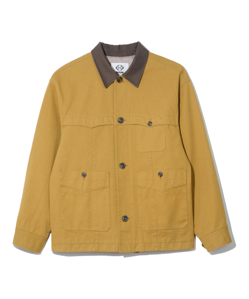 논타입(NONTYPE) WESTERN LAYERED WORK JACKET (MUSTARD) - 사이즈 & 후기 | 무신사