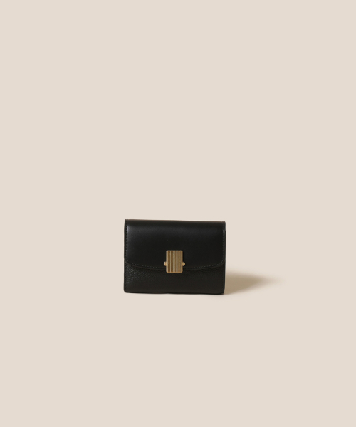 쿠론(COURONNE) Stephanie Le Temp Mini-half Wallet_RCWFX25111BKX - 사이즈 ...