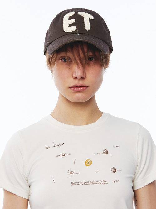 MUSINSA | KIJUN ET Cap UNISEX Charcoal Brown