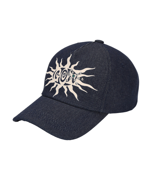가터갤러리(GOTTER GALLERY) GEM ETHNIC LOGO 5-PANEL CAP_BL - 사이즈 & 후기 | 무신사
